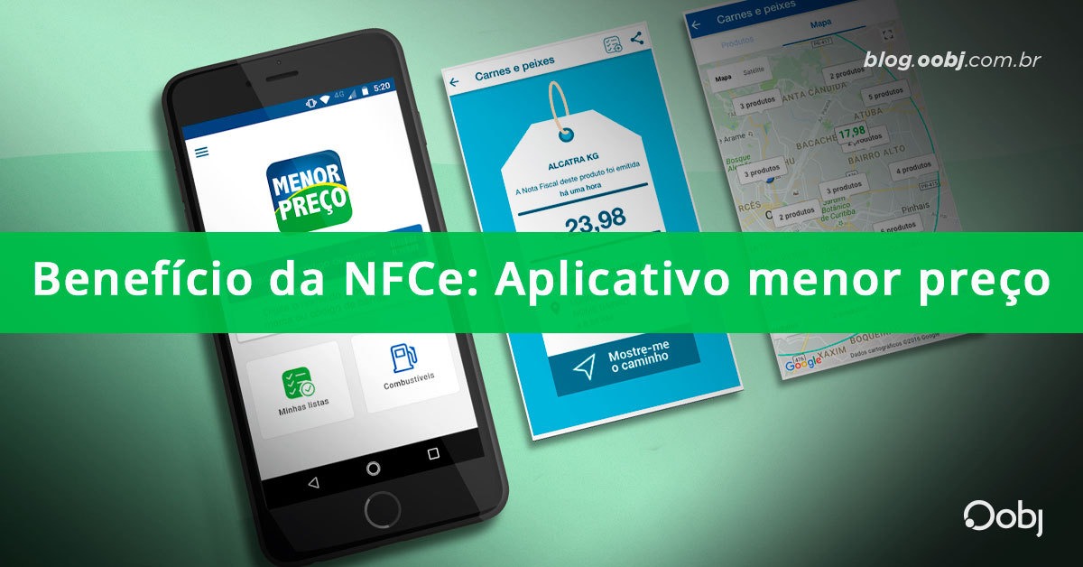 Benefícios da NFCe para varejista e consumidor: aplicativo menor preço ...